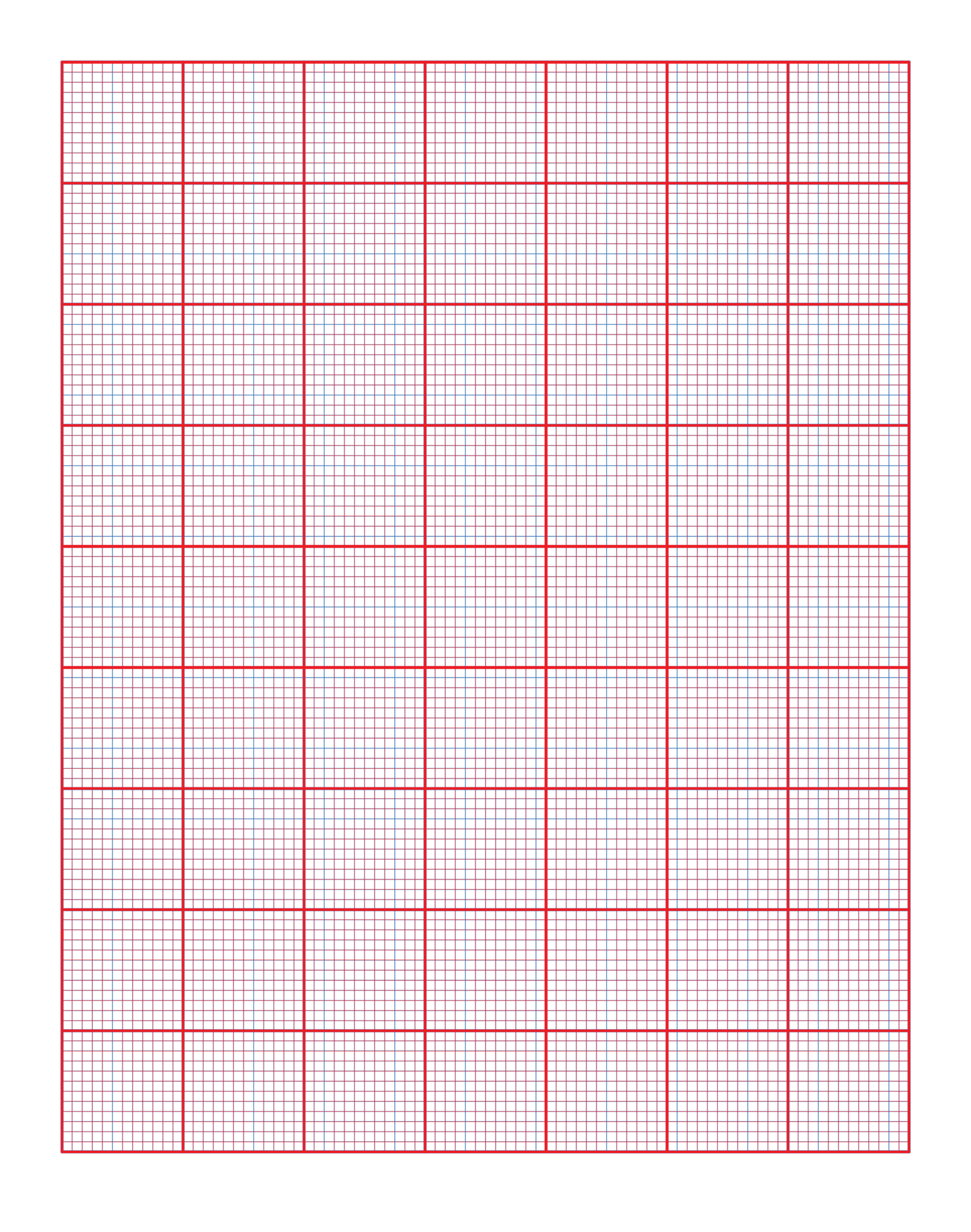 Online Printable Crochet Graph Paper Template