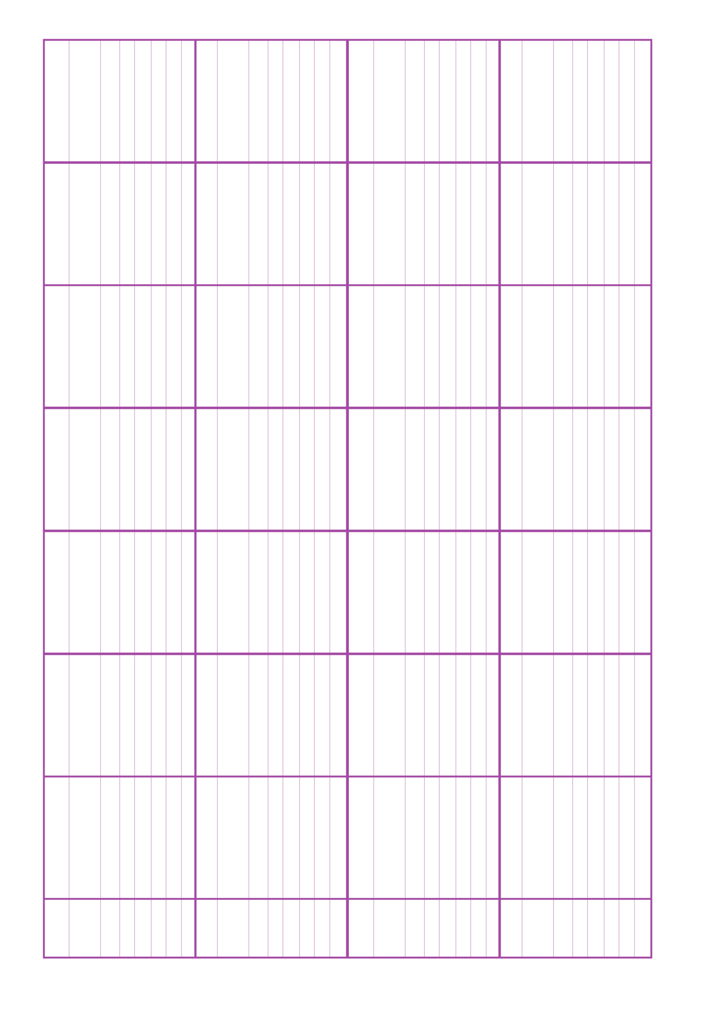 Online Printable Semi Log Graph Paper Template in PDF