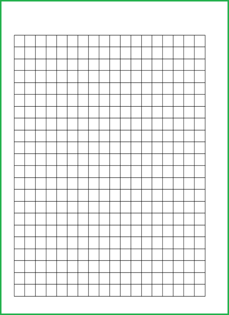 Online Printable Virtual Graph Paper Template With Axis